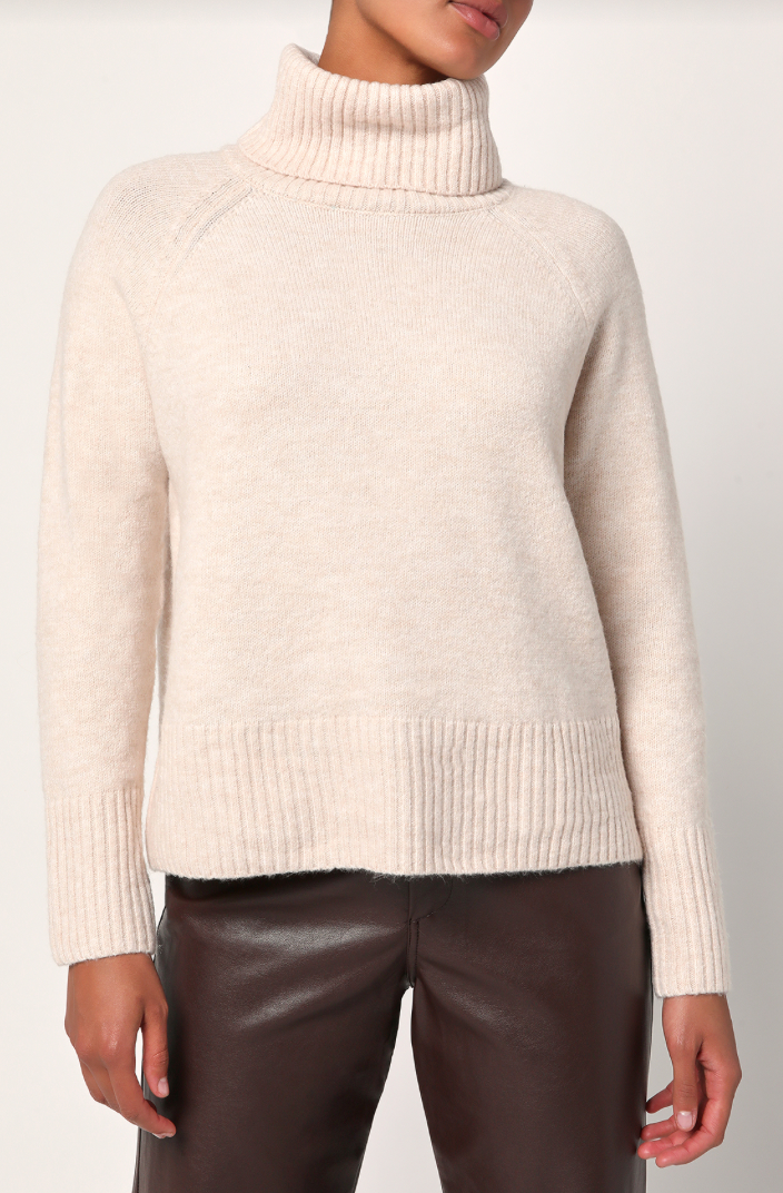 Ivory Turtleneck Sweater - FINAL SALE – Salt & Wilde